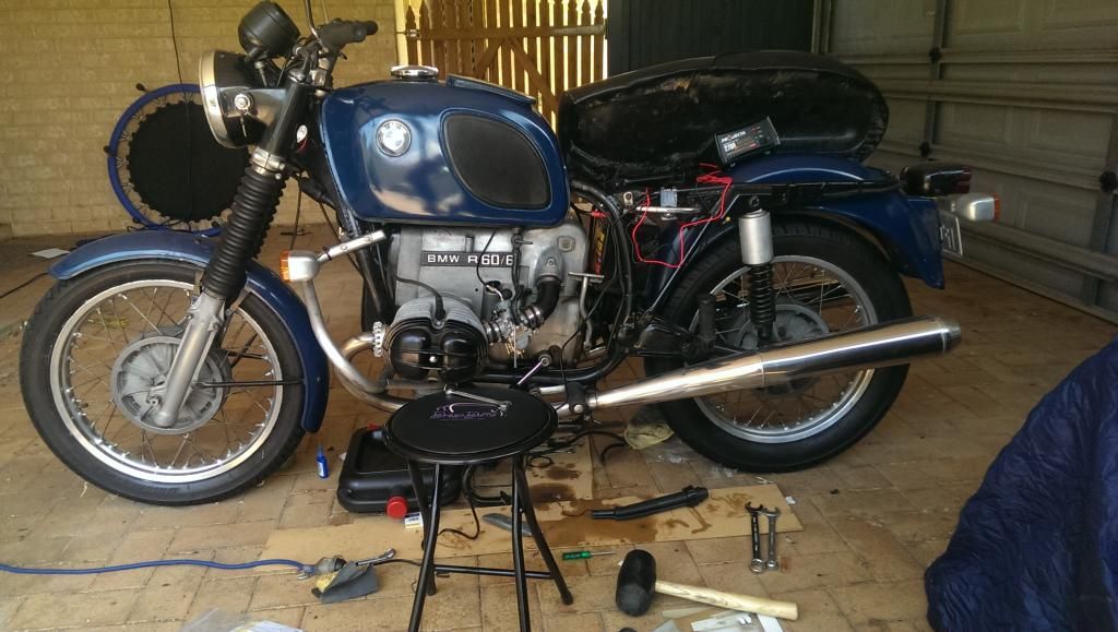 1974 BMW R60/6 - Glamour pics added | DO THE TON