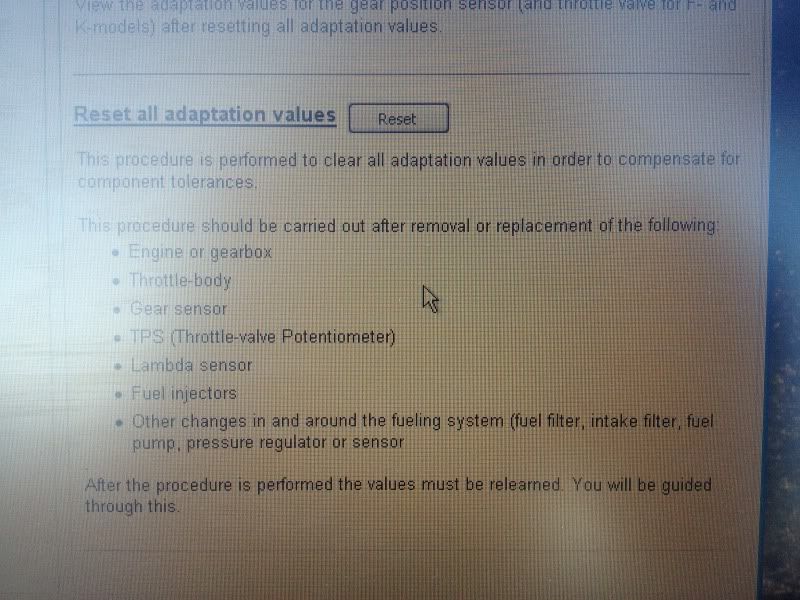 Reset Adaptation values on GS911 | BMW F800 Forum
