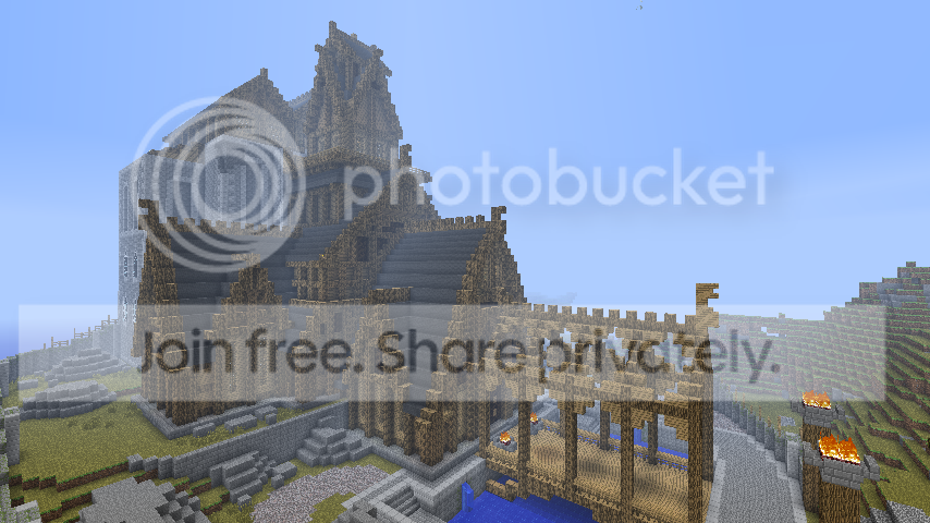 WhiteRun from Skyrim! - Screenshots - Show Your Creation - Minecraft ...