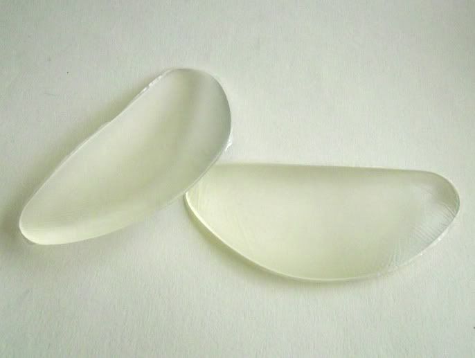 BRAZA Silicone More 1/2 Cup Push Up Wedge Bra Pad Inserts Breast ...