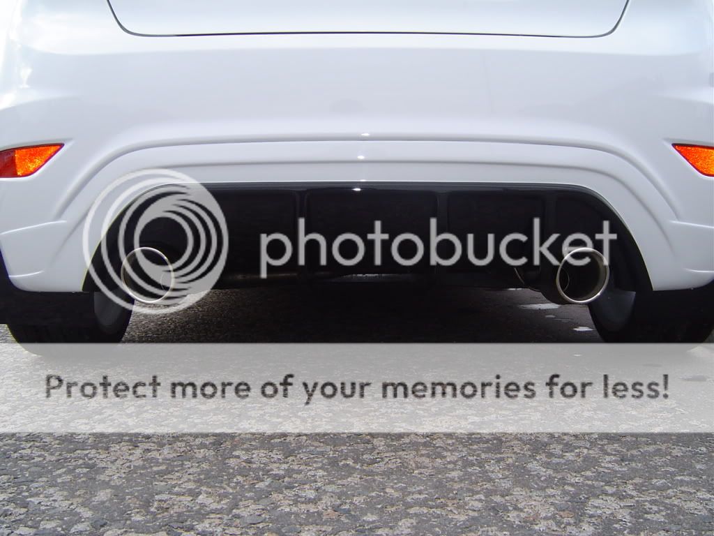 My Frozen White Mk7 Zetec S With Stoffler Rear Diffuser - Ford Fiesta ...