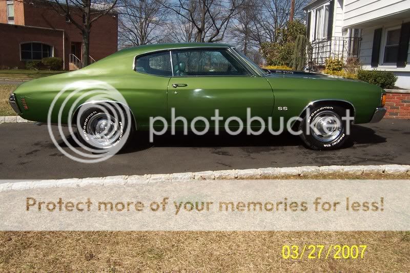 72 chevelle paint colors | Team Chevelle