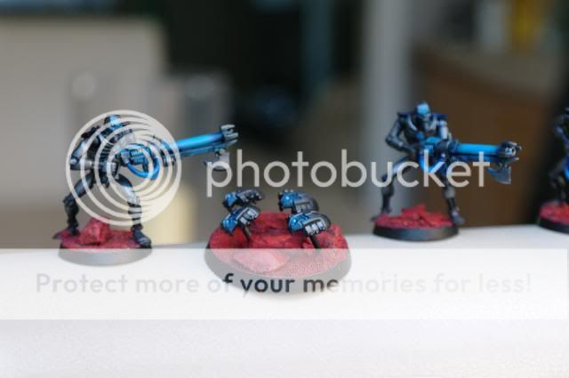 Blue Necrons using 90% airbrush. - Forum - DakkaDakka
