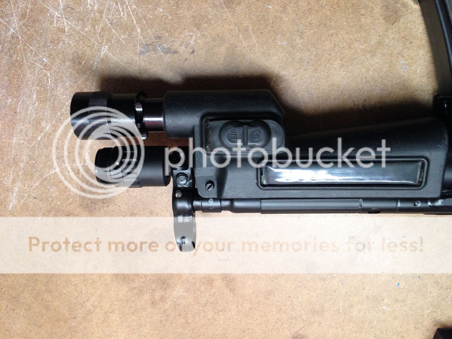 Modifying Steiner weapon light from H&K MP5 | Candle Power Flashlight Forum