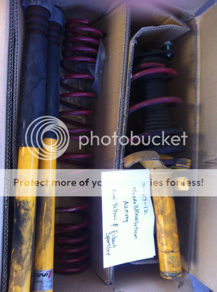 FS: Koni Yellows and Eibach Sportline | 2004 to 2020 Mazda 3 Forum and ...