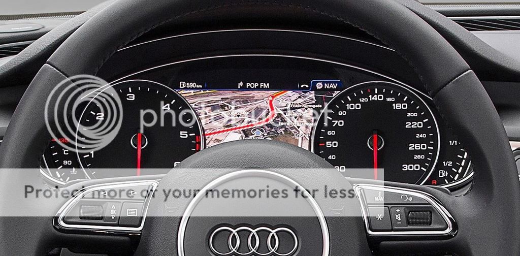 Interieur & uitrusting: Virtual cockpit in A6