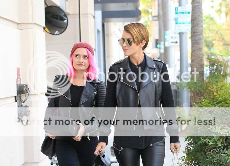 Ruby Rose is seen out shopping in Beverly Hills | Lipstick Alley