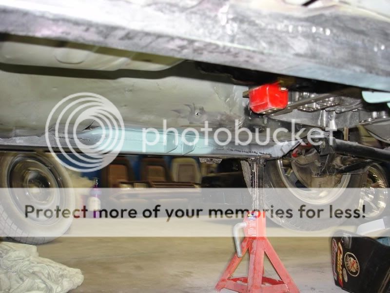 Mustang FOX body subframe connector debate - thru floor style only ...