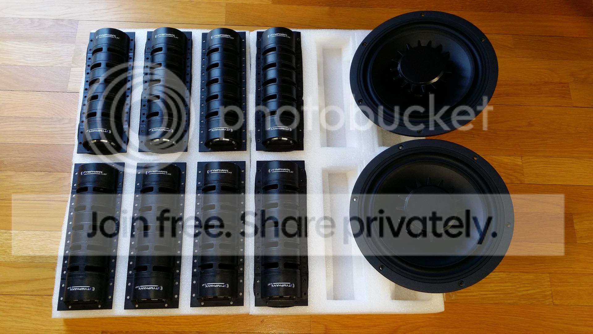 FS: Peerless XLS 10' shallow subs, RARE Tymphany LAT250 push-pull subs ...