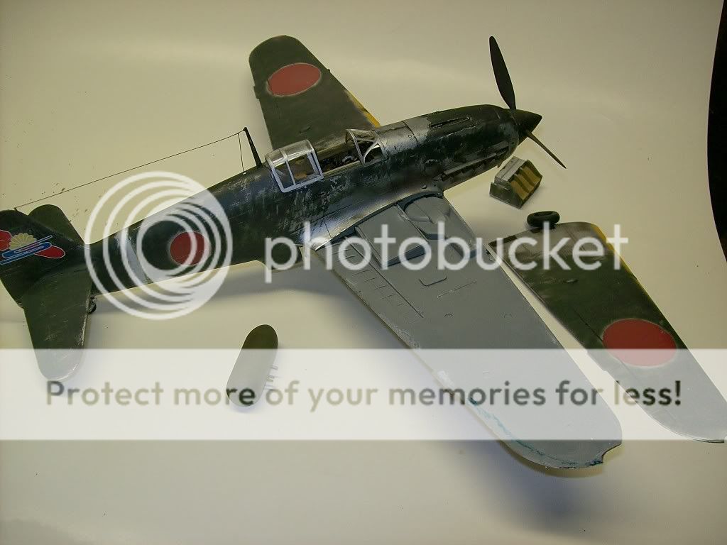 Hasegawa Ki-61 Otsu - Works in Progress - Large Scale Planes