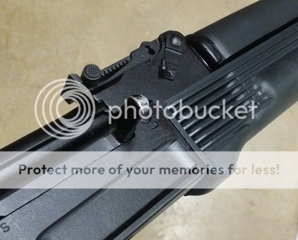 Shipping damage on charging handle of Arsenal SAM7R-61 - AR15.COM
