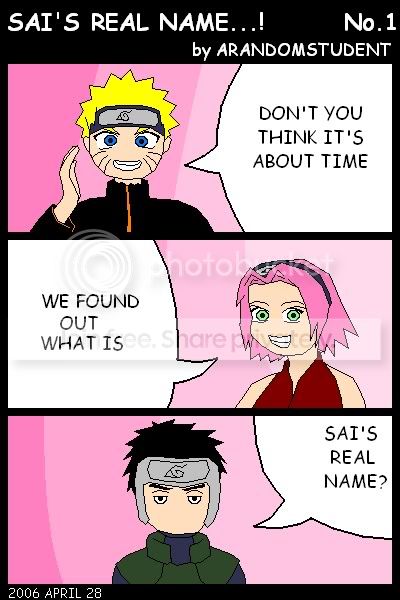 Comic Strip: Sai's Real Name...!: chuunin — LiveJournal