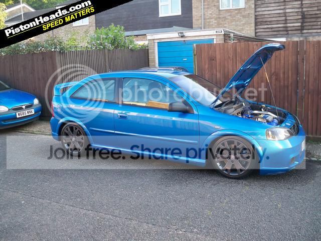 Mk4 Astra GSI Arden blue