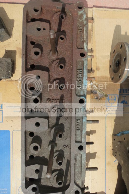 Datsun r16 engine (most of it) su carbs and intake - Datsun Parts For ...