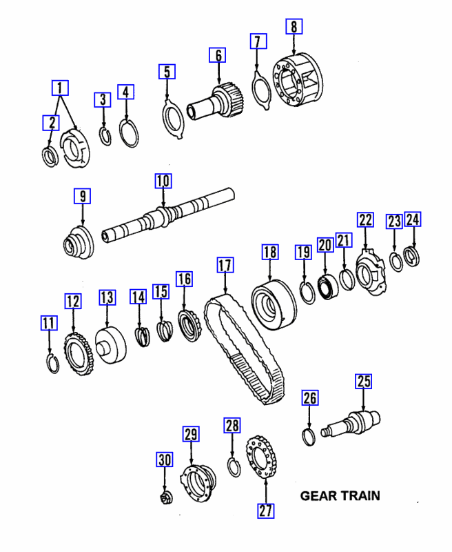 exploded view of "99" 247 t-case ?? | Jeep Enthusiast Forums