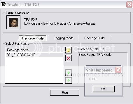 TexMod - Package Mode/Logging Mode. - Tomb Raider Forums