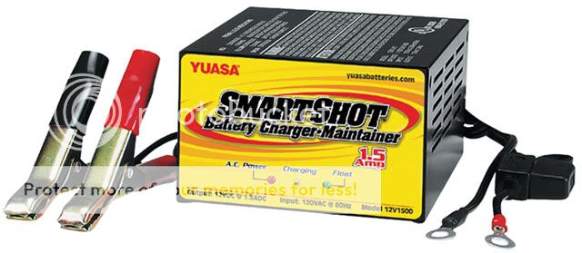 Yuasa Smart Shot battery chargers | Sport Bikes