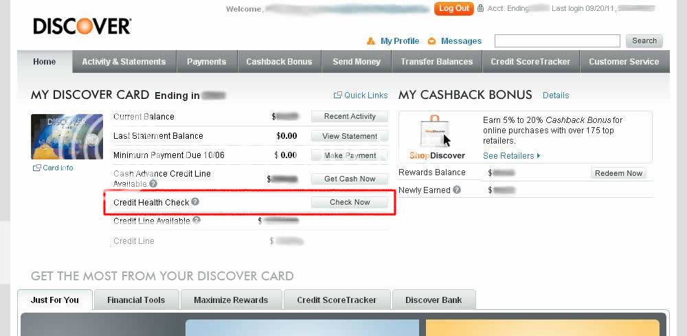Discover's New Button "Your Credit Health" - Page 2 - myFICO® Forums ...