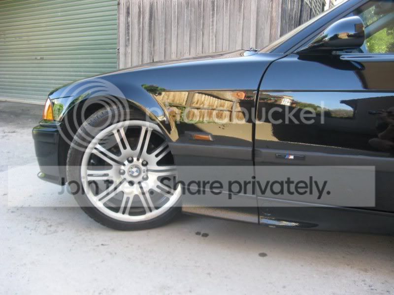 E46 M3 wheels on an E36