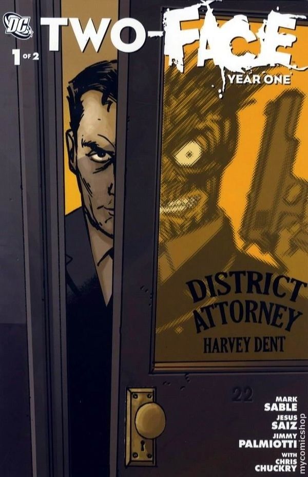 A Two-Face origin by two Marks: Waid and Chiarello (and the latter's ...