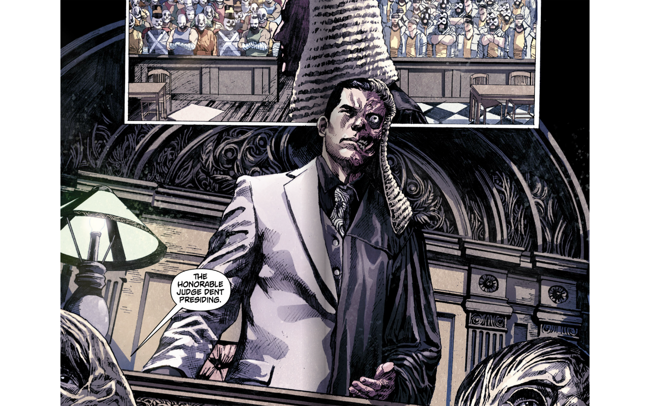 New Comics! Harvey's very special role (and new duds!) in ARKHAM ...