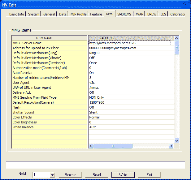 Screenshots: WAP and MMS Settings for LG Series Phones | Howard Forums ...