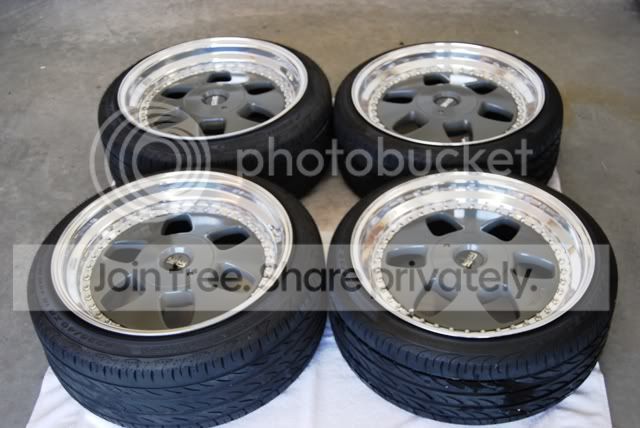 MAE Crown Jewels 18" Staggered E39/E36+ Fitment w/ Tires